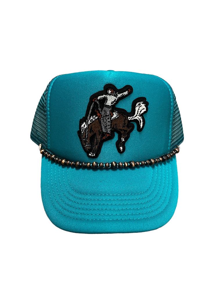 Bronc Buster Cap – Barbed Wire & Lace