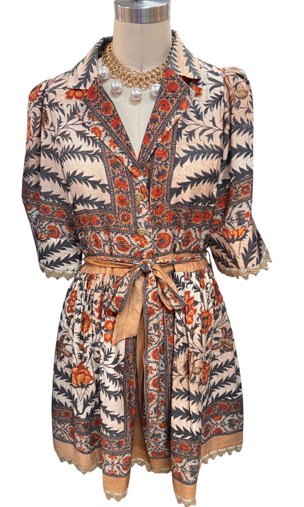 Victoria Dress – Barbed Wire & Lace