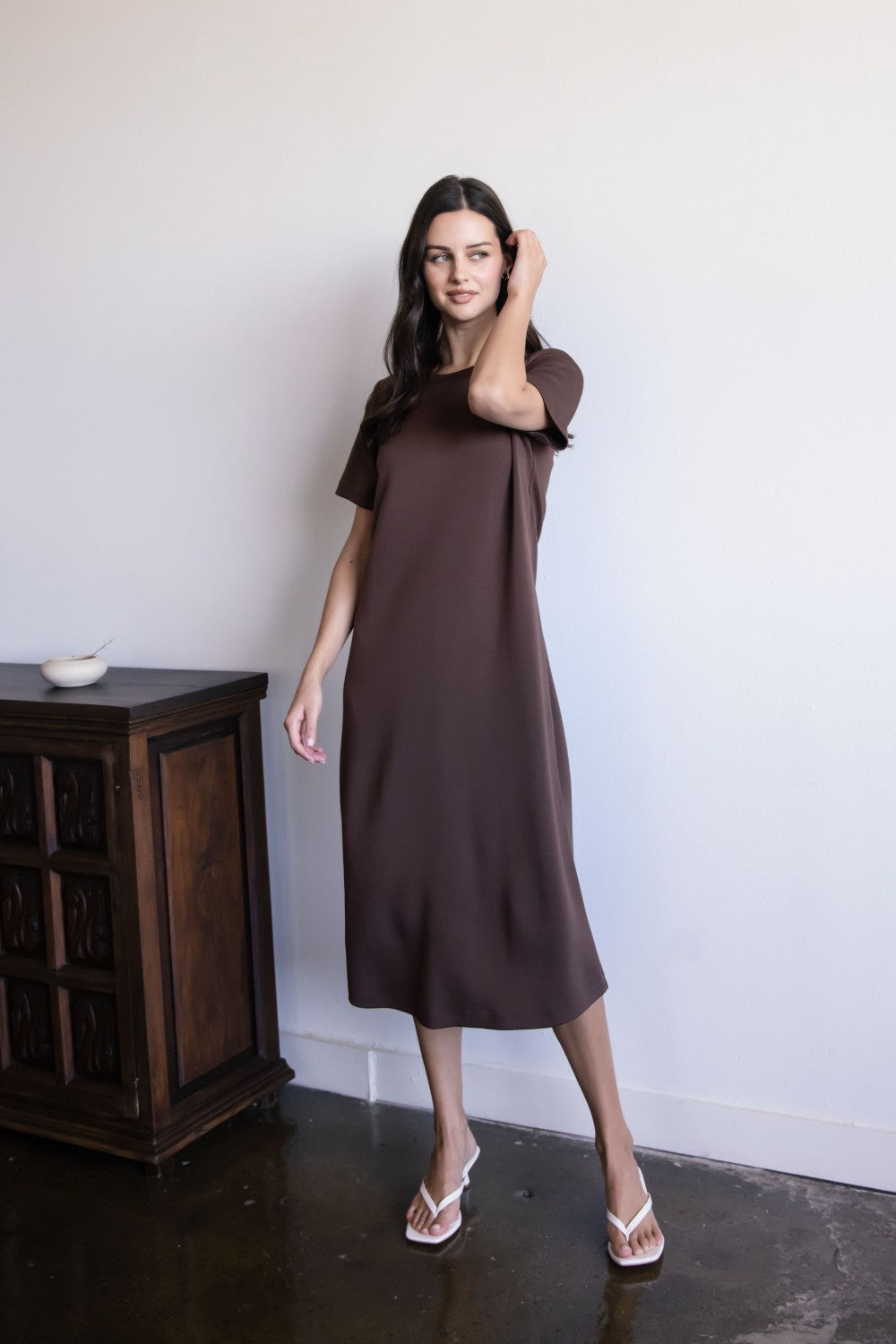 Butter Modal Dress – Barbed Wire & Lace