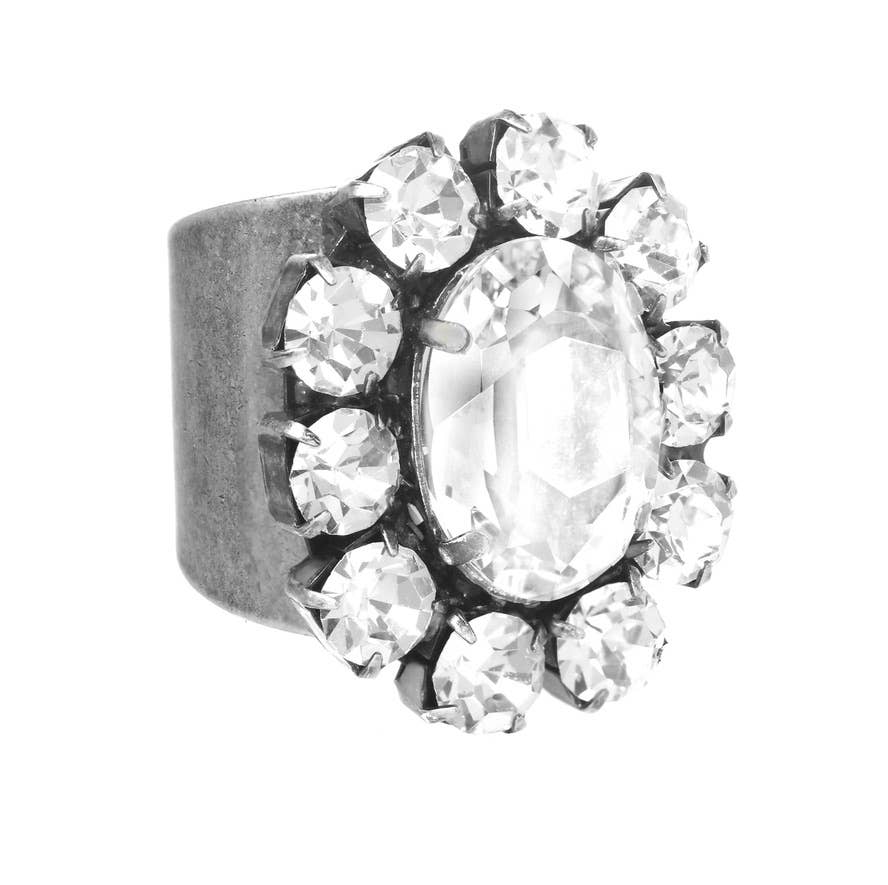 Edith Oval Rings – Barbed Wire & Lace